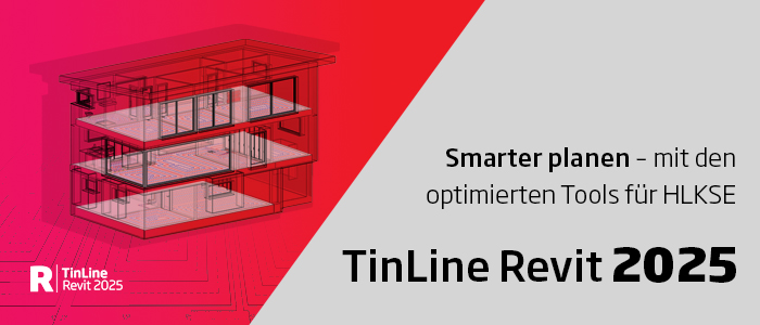 Jetzt verfügbar: TinLine Revit 2025 mit neuen smarten Planungstools